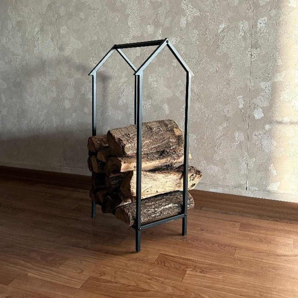 Wood Storage- Portable Home Shaped Log Storage - Grandmix