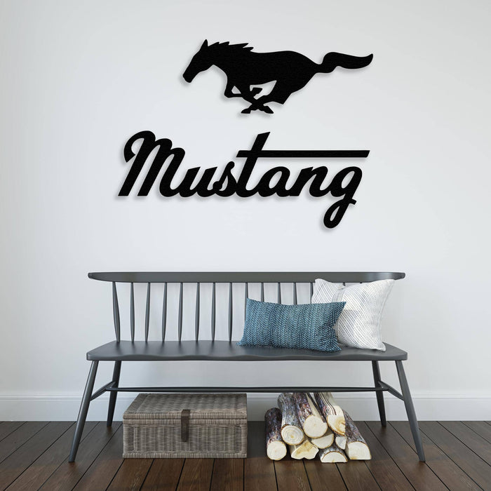 FORD MUSTANG - Metal Wall Art - Grandmix