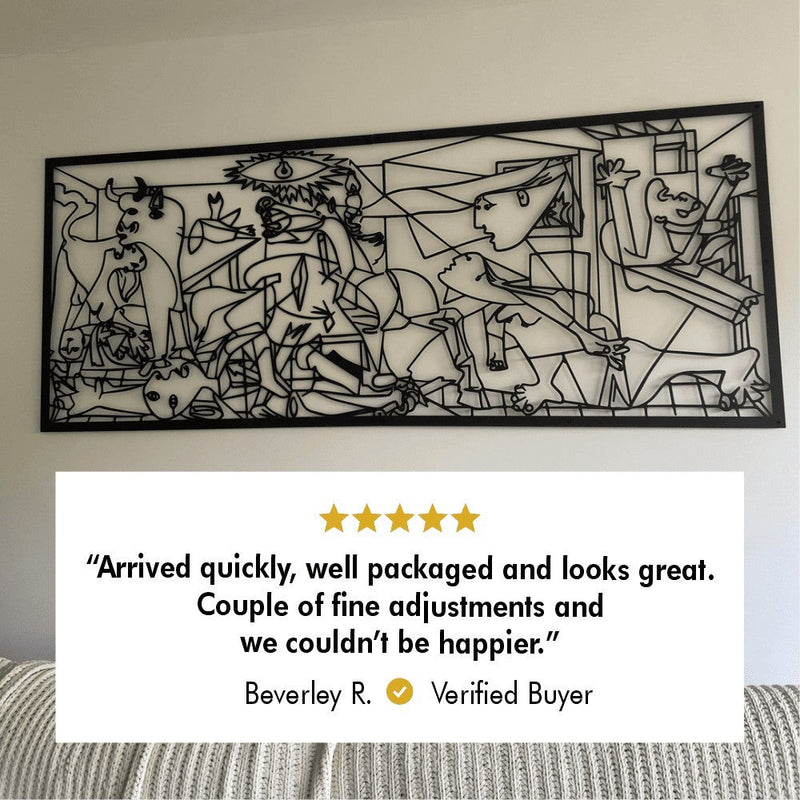 GUERNICA Pablo Picasso Metal Wall Art - High Art- Grandmix