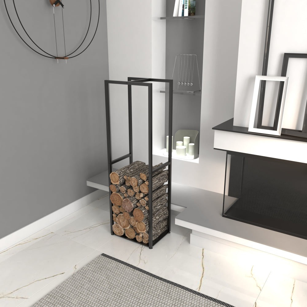 Modern Metal Log Holder - Firewood Rack - Grandmix
