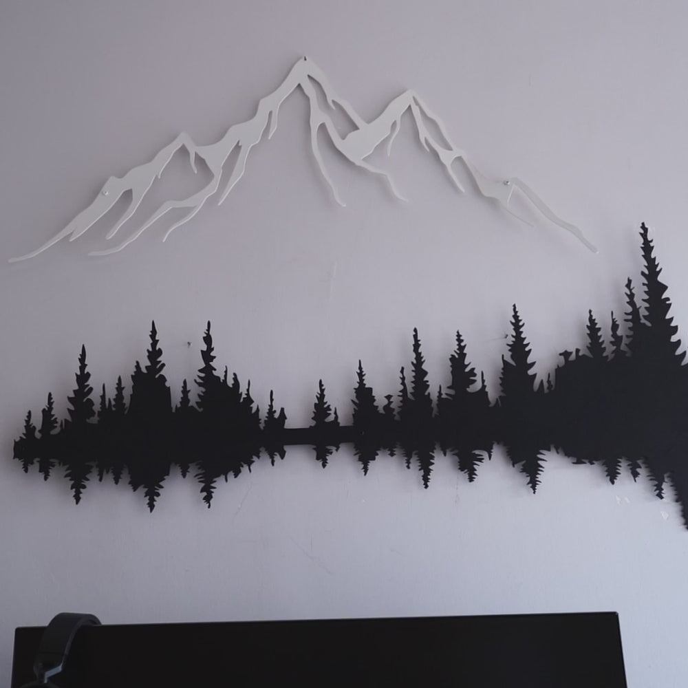 Metal Mountain Wall Art - Grandmix