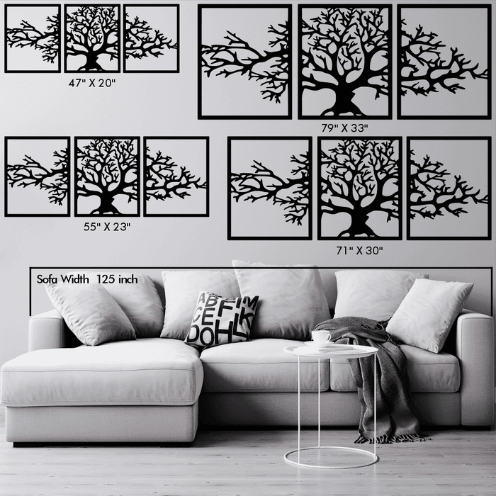 Tree of Life Wall Art (3 Panels) - Grandmix